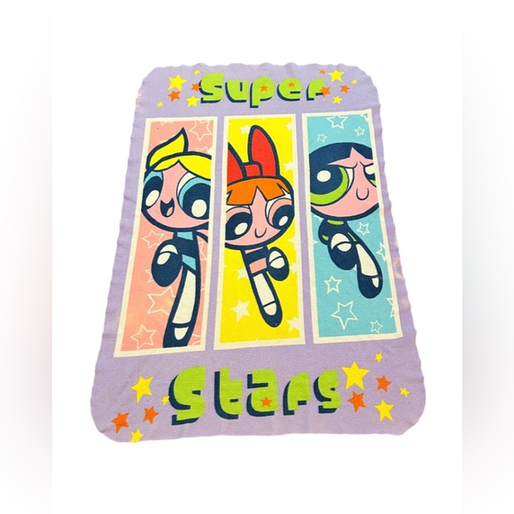 Bedding | Vintage Cartoon Network Super Stars Powerpuff Girls Blanket ...
